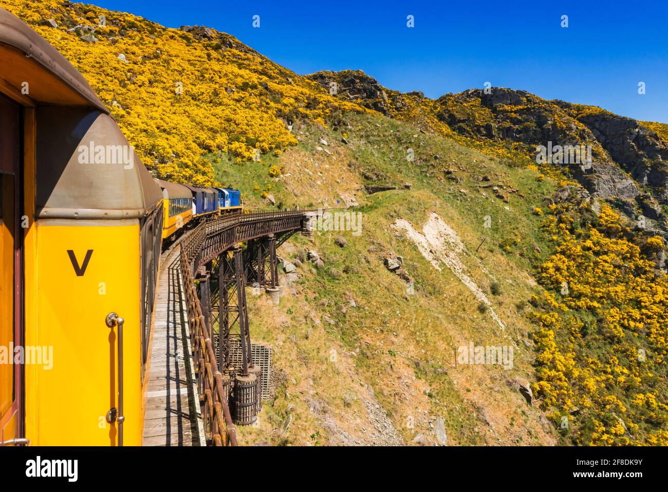 Dunedin Railways tour of the Taieri Gorge, Otago, South Island, New ...