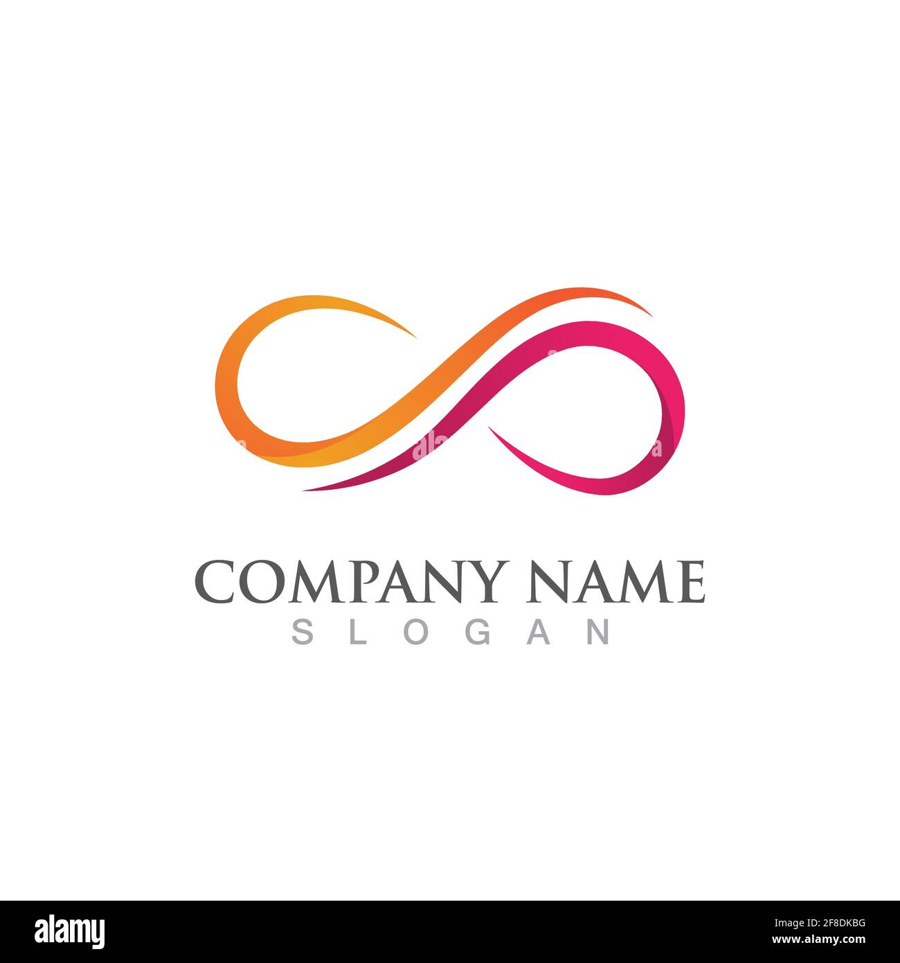 Infinity Design Vector icon illustration Logo template design Stock ...