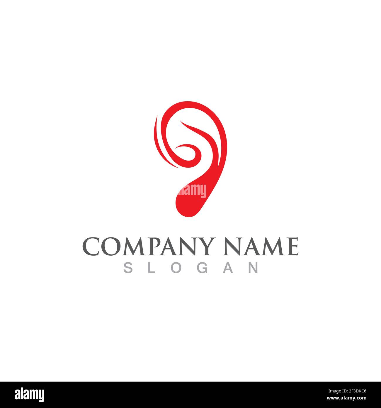 ear logo and symbol vector Stock Vector Image & Art - Alamy