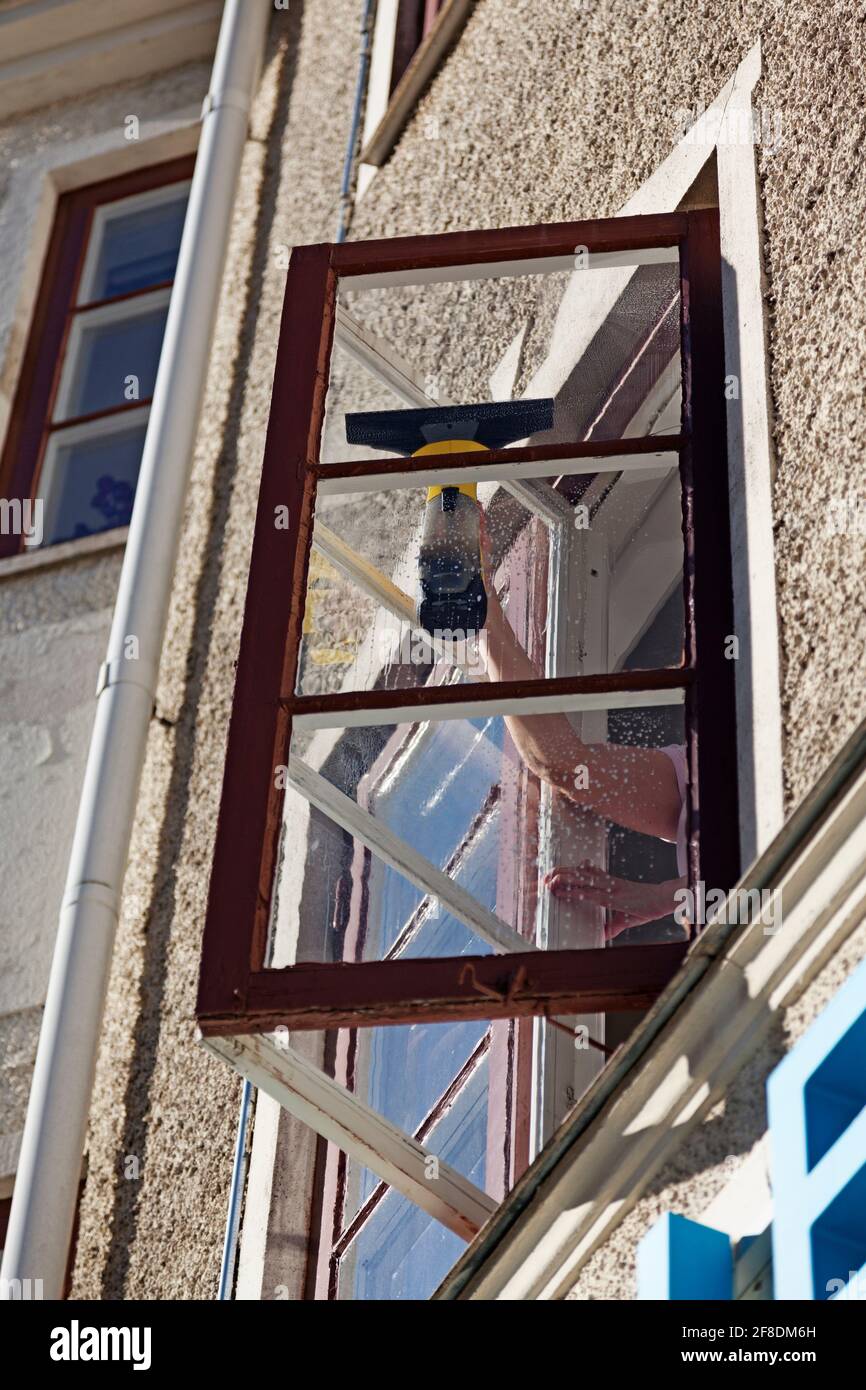 One window upstairs hi-res stock photography and images - Alamy