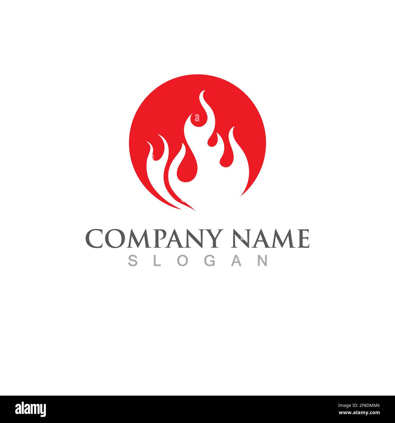Fire flame vector illustration design template Stock Vector Image & Art ...