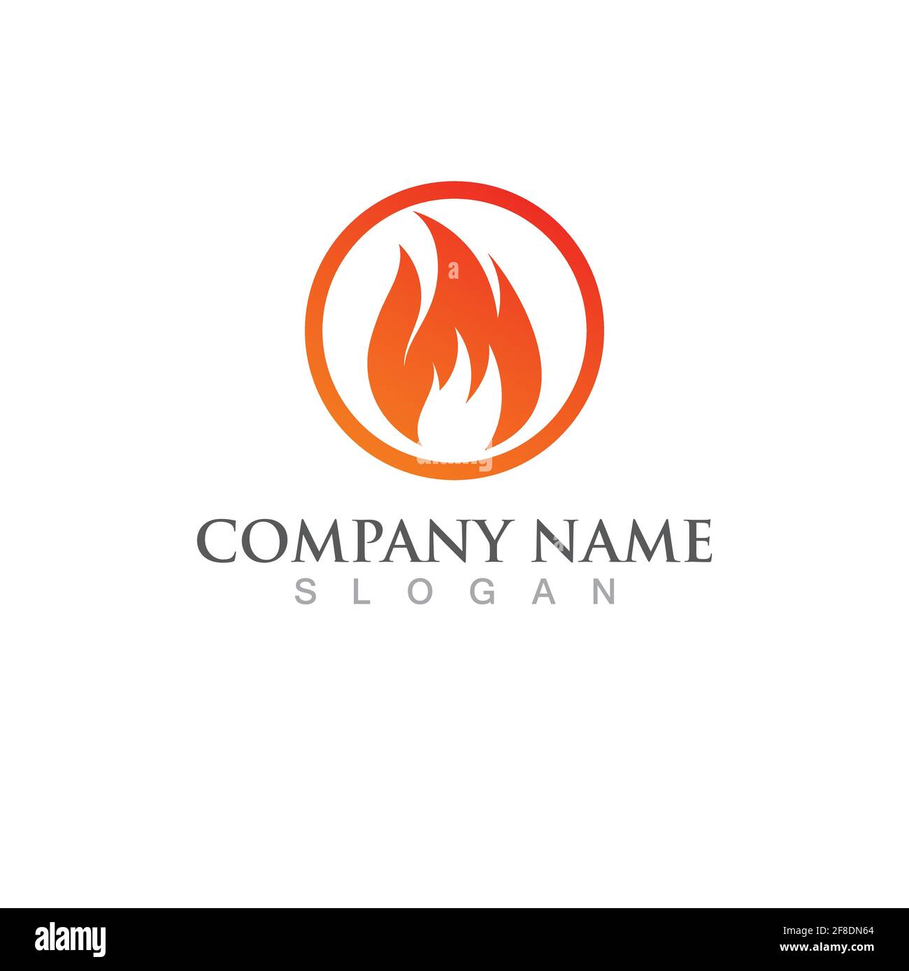 Fire flame vector illustration design template Stock Vector Image & Art ...