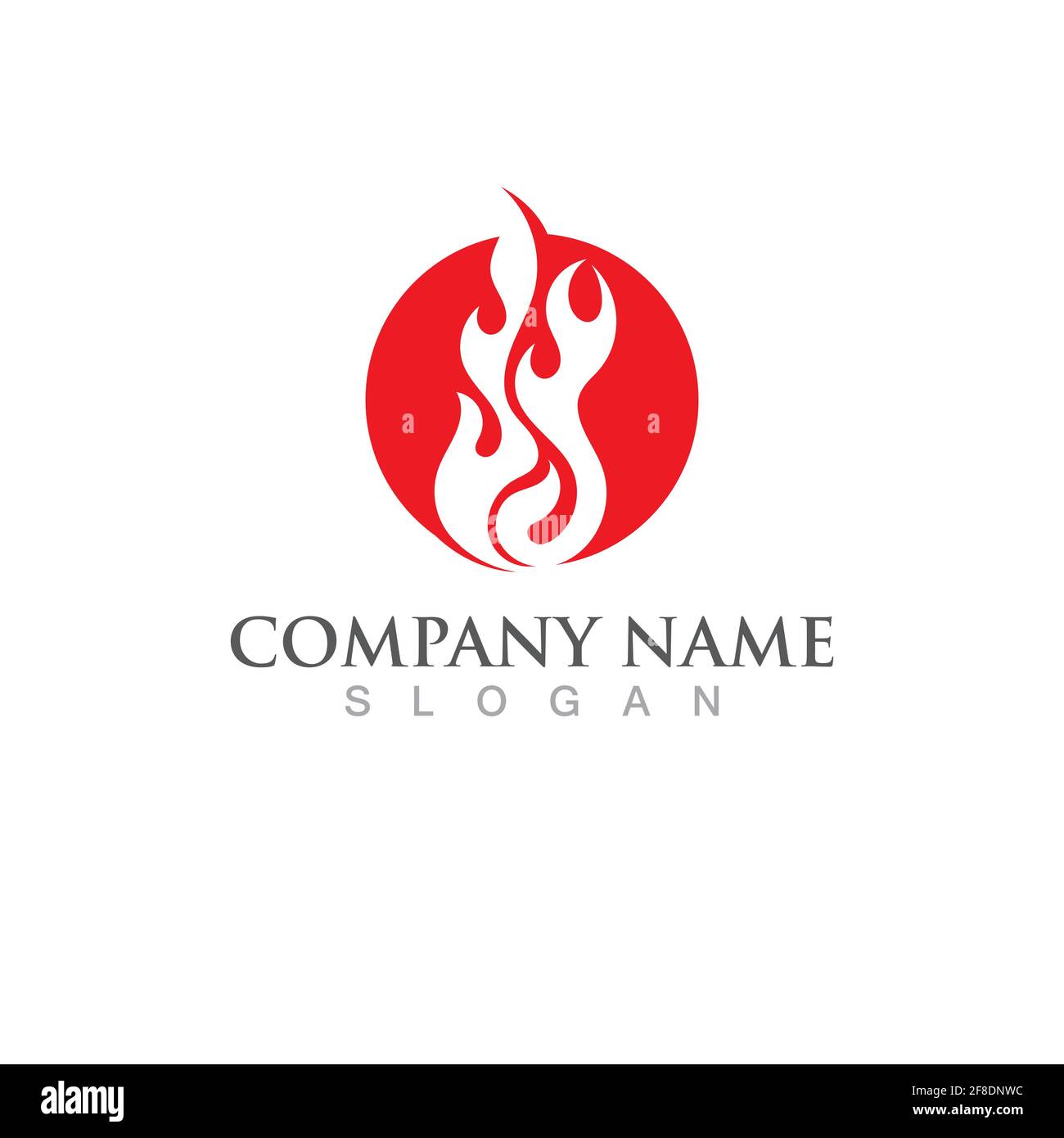 Fire flame vector illustration design template Stock Vector Image & Art ...