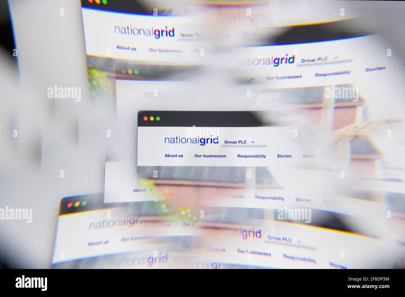 National grid logo hi-res stock photography and images - Alamy
