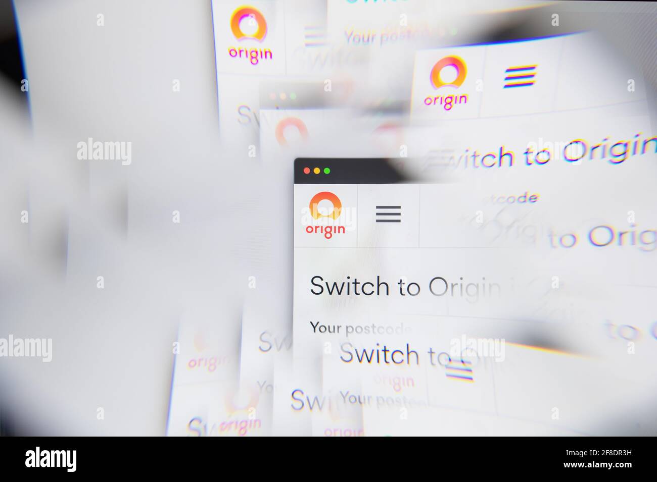 Origin energy logo hi-res stock photography and images - Alamy