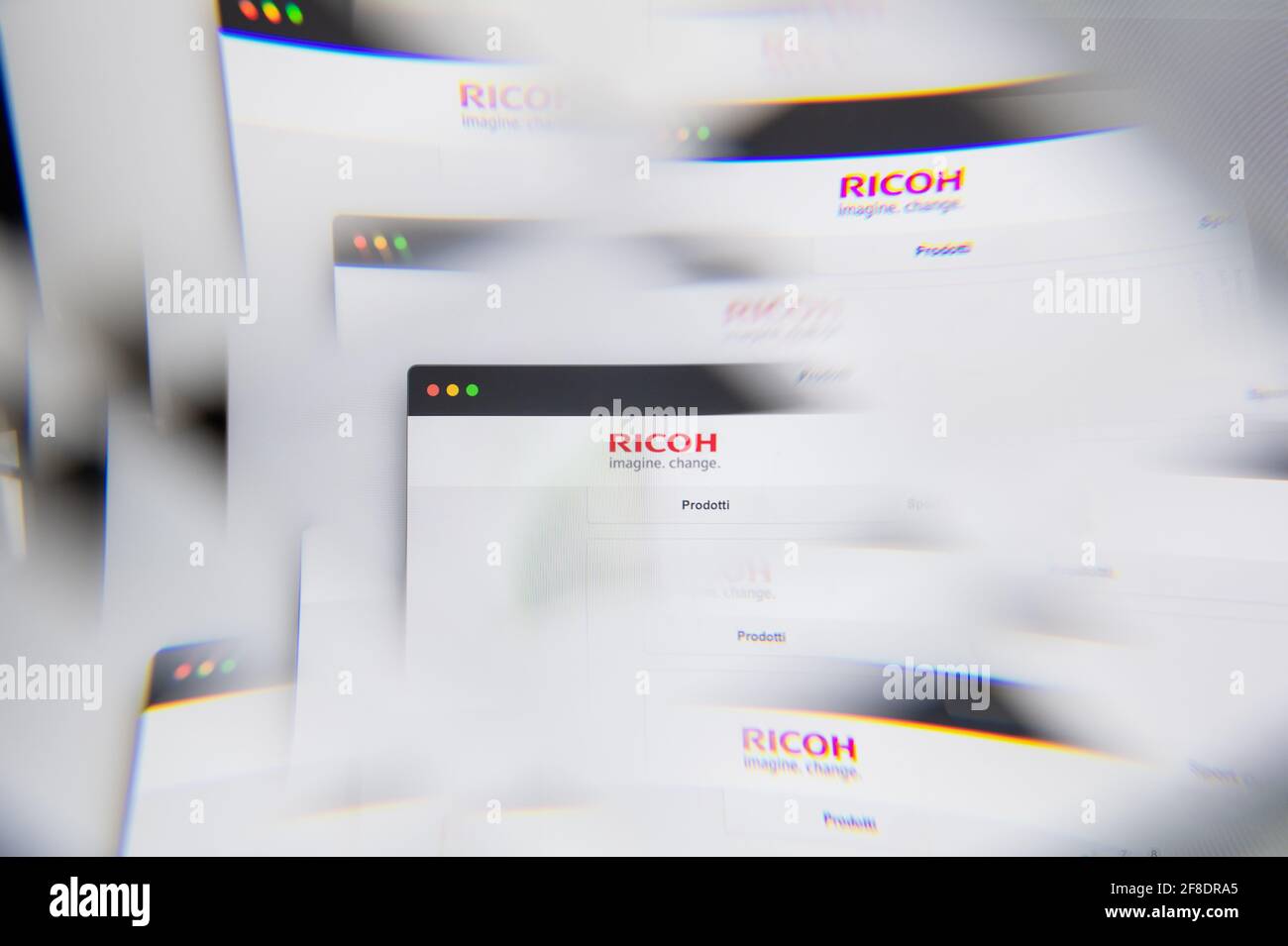 Ricoh Logo White