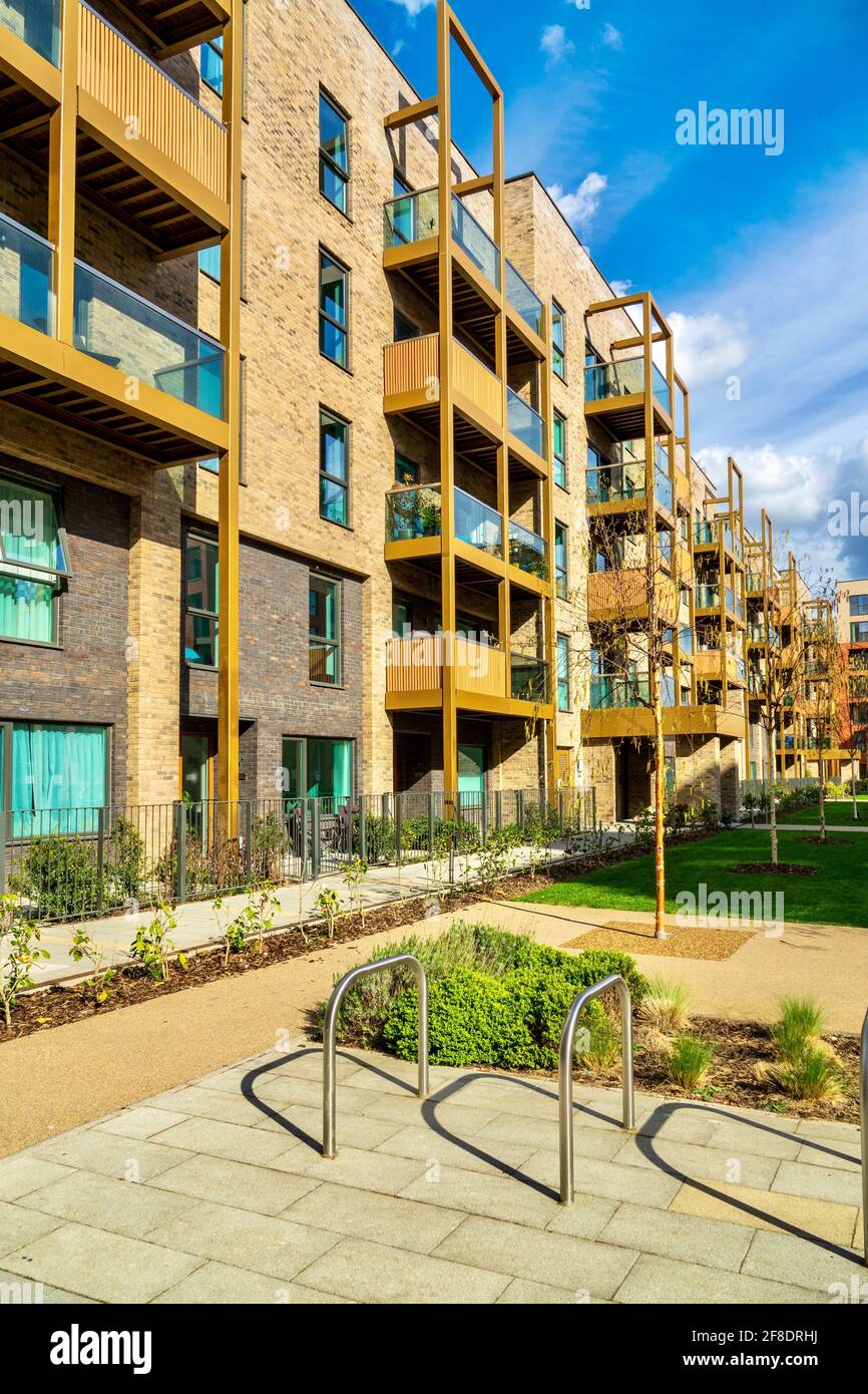 Apartment buildings in Colindale Gardens - a Redrow residential housing ...