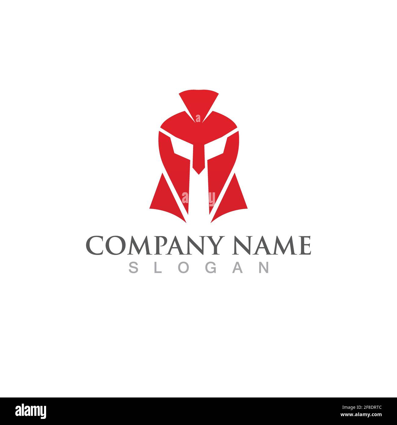 Gladiator mask or helmet logo and symbol vector Stock Vector Image ...