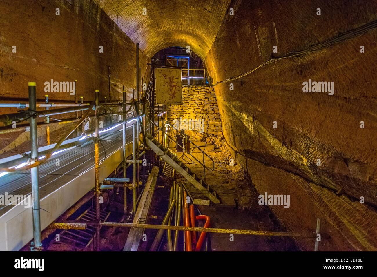 Liverpool underground tunnels hi-res stock photography and images - Alamy