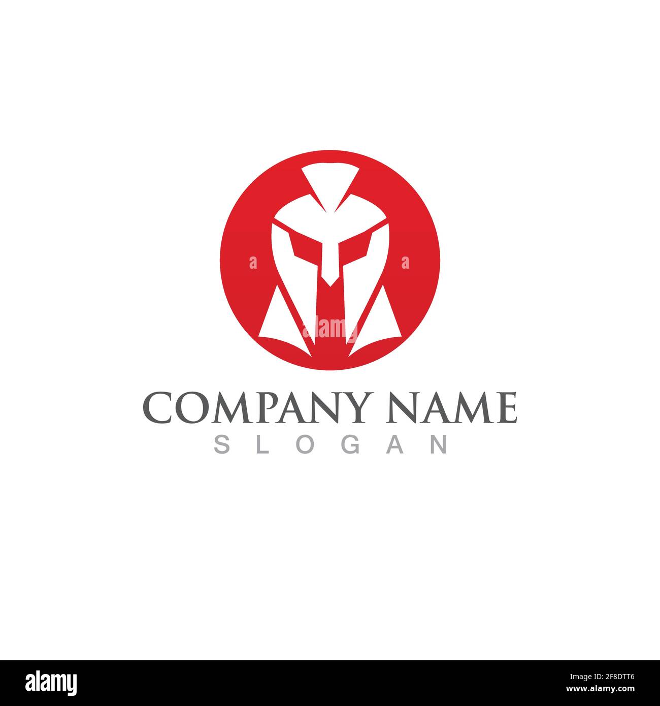 Gladiator mask or helmet logo and symbol vector Stock Vector Image ...