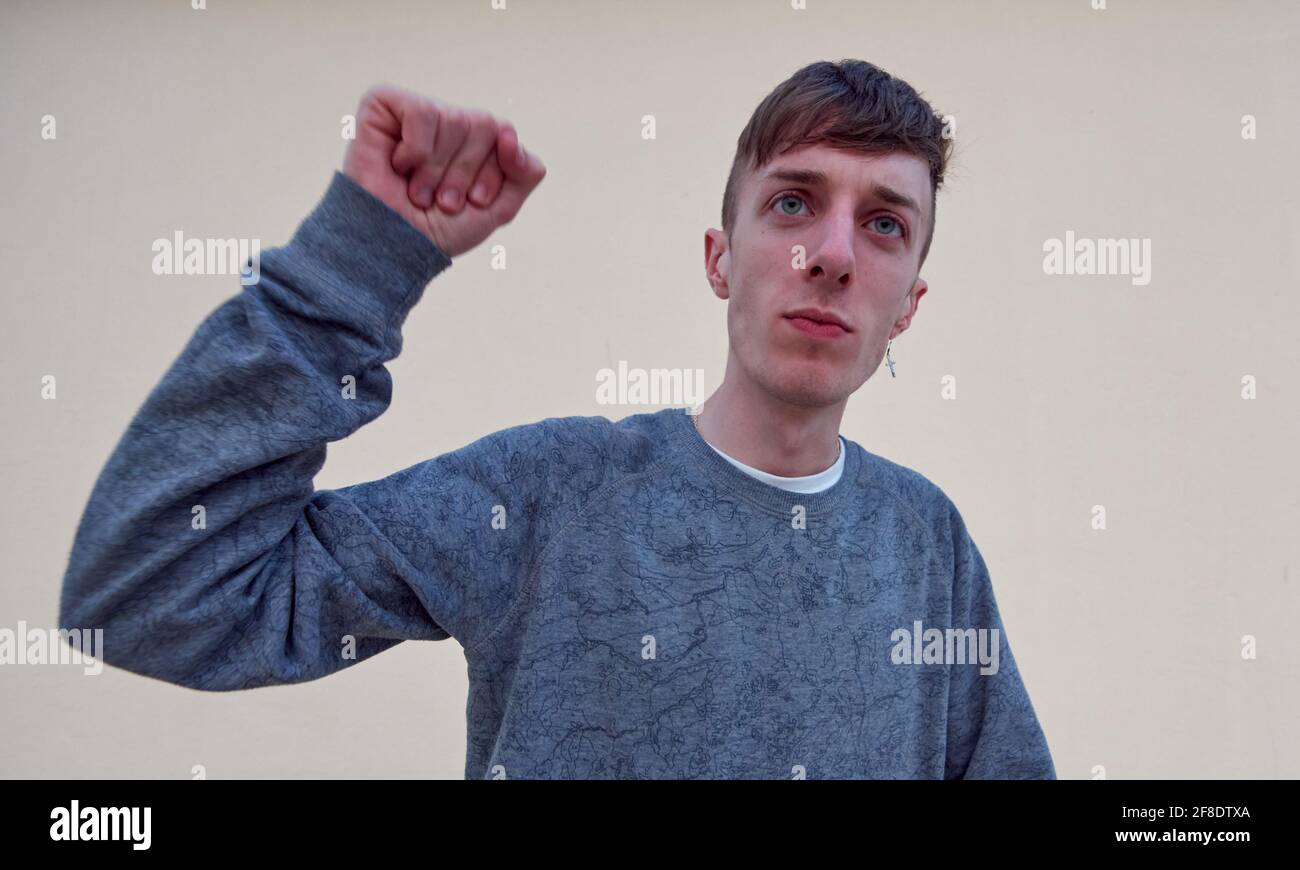 Boxing pose hi-res stock photography and images - Alamy