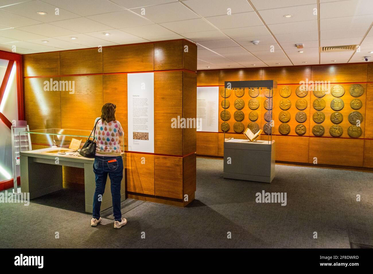 STRATFORD UPON AVON, UNITED KINGDOM, APRIL 8, 2017: Interior of ...