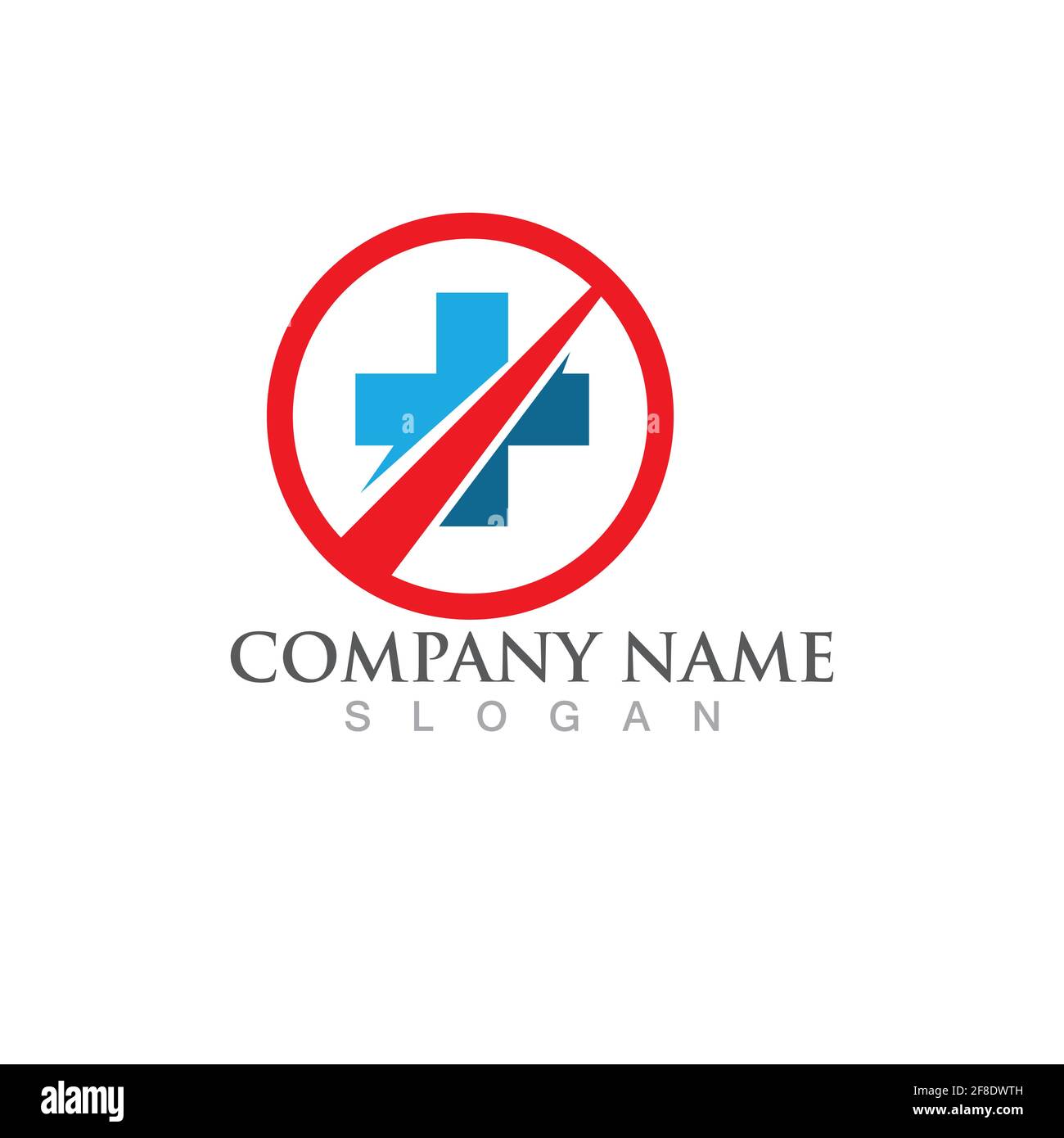 Hospital logo and symbol health plus Stock Vector Image & Art - Alamy