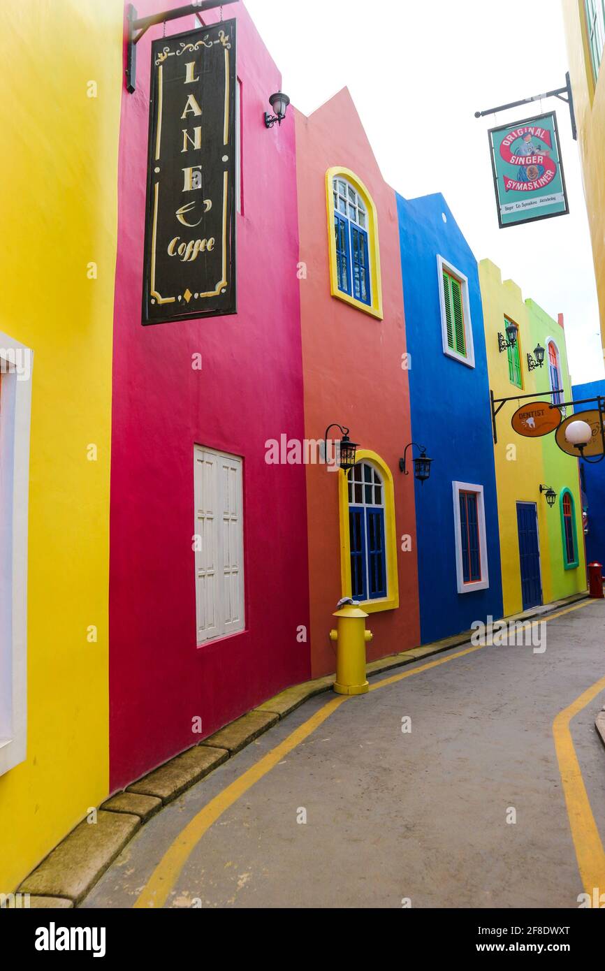 Colorful European Building Stock Photo - Alamy