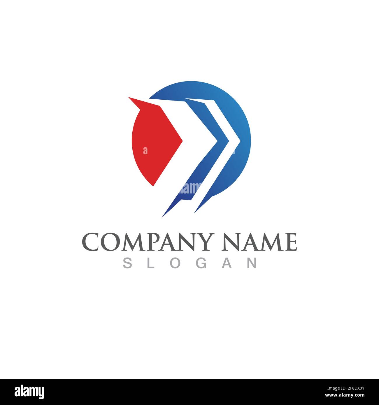 Arrow Faster logo vector illustration icon Logo Template design Stock ...