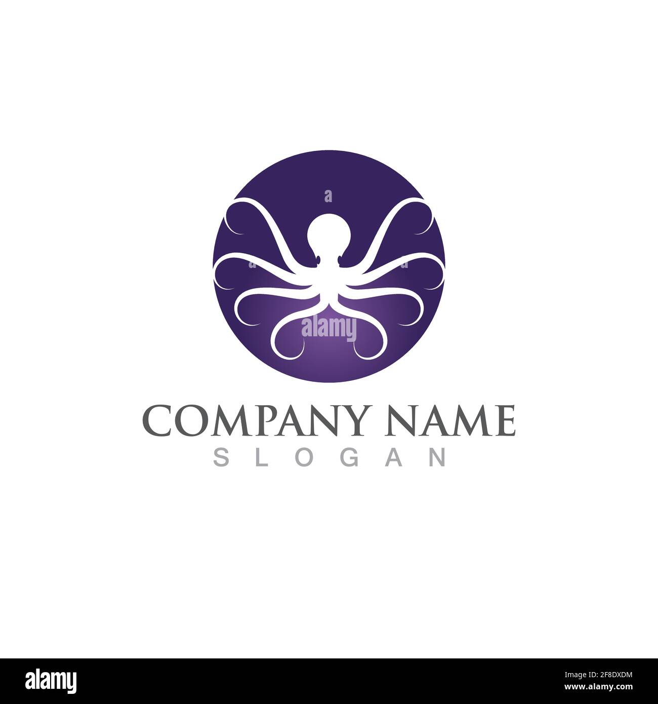 octopus animal logo and symbol icon vector Stock Vector Image & Art - Alamy