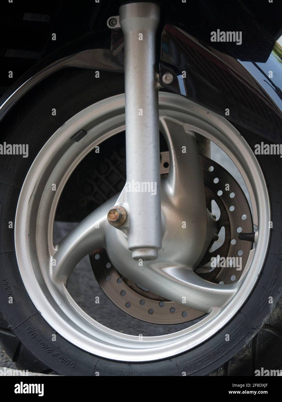 wheel of a motorcycle Stock Photo - Alamy