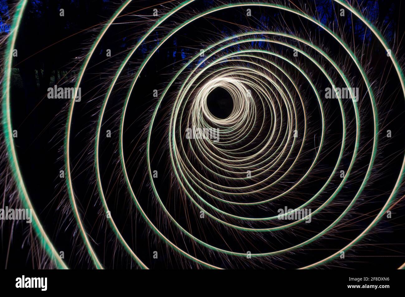 a real drawing with light Stock Photo - Alamy