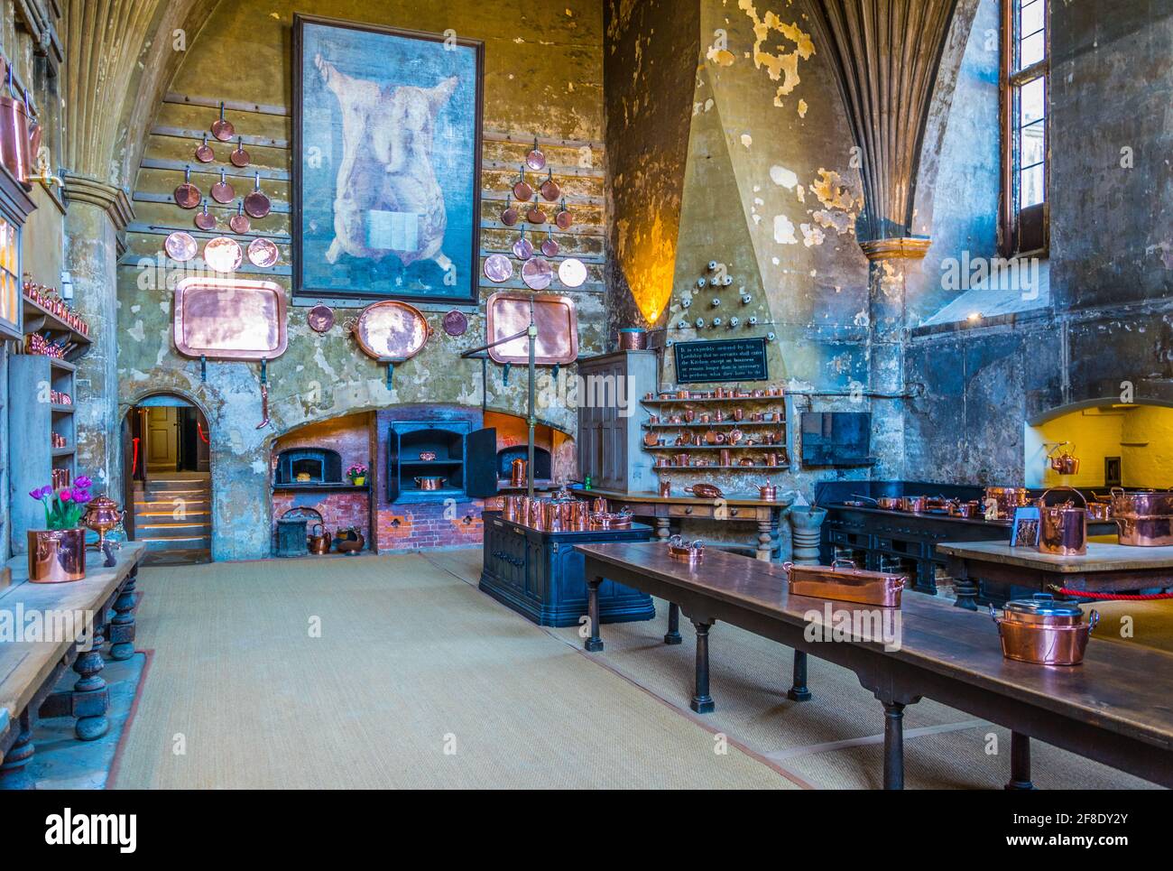 Burghley house interior hi-res stock photography and images - Alamy