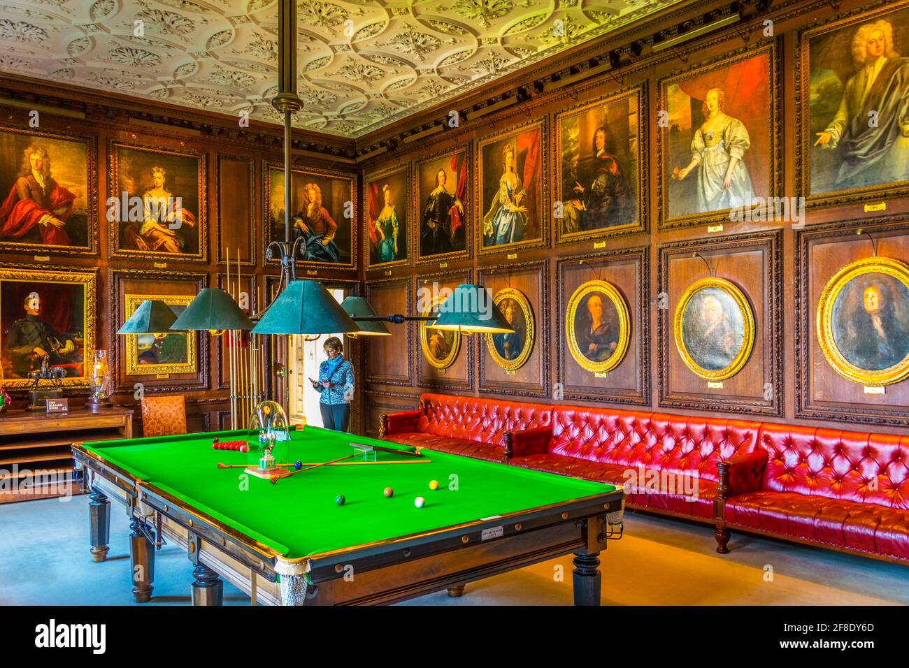 Burghley house interior hi-res stock photography and images - Alamy