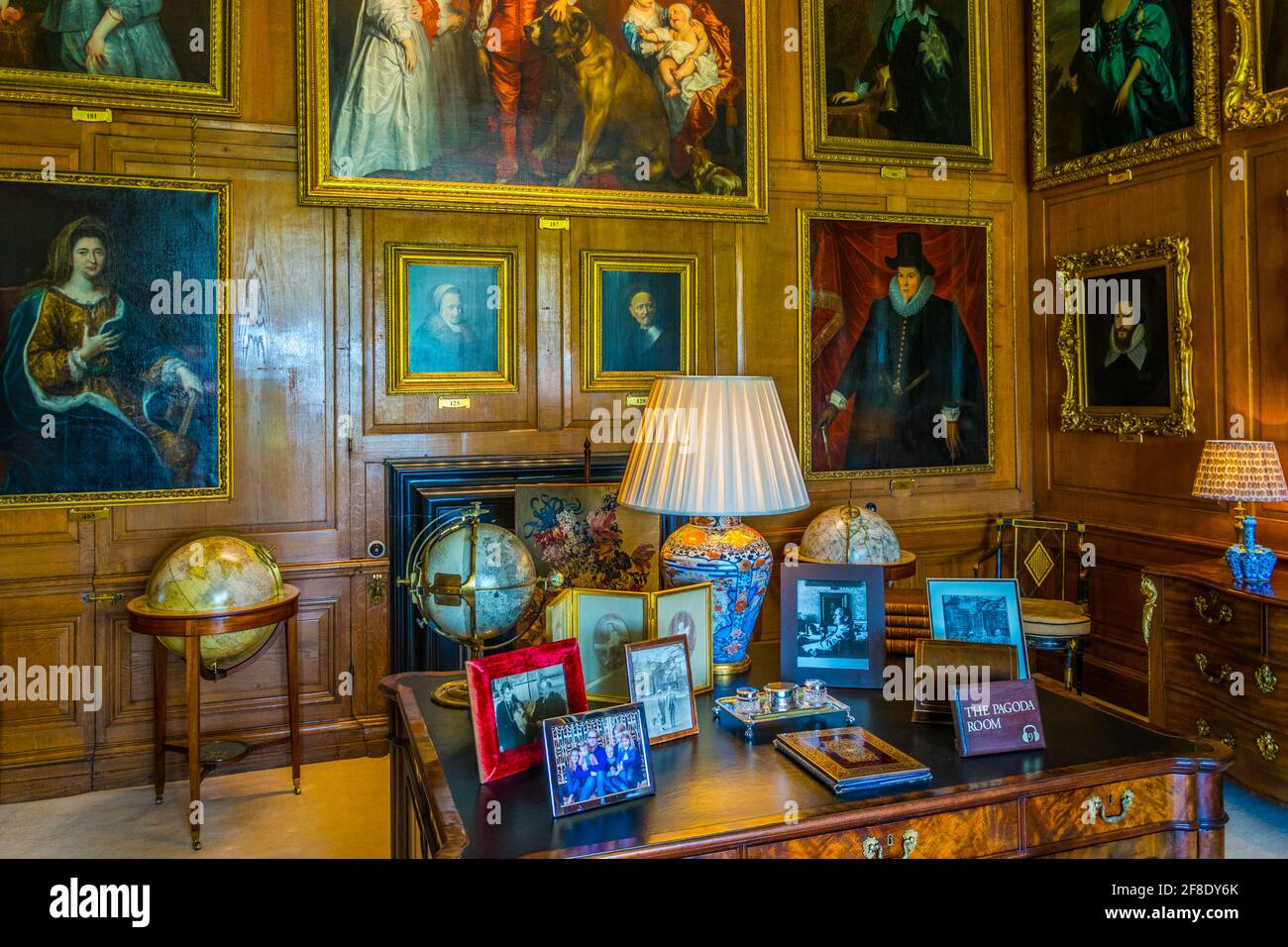 Burghley house interior hi-res stock photography and images - Alamy