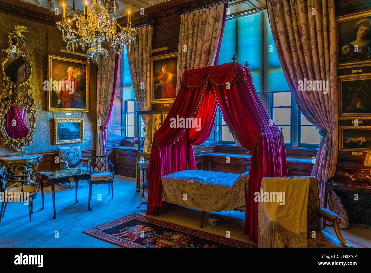 Burghley house interior hi-res stock photography and images - Alamy
