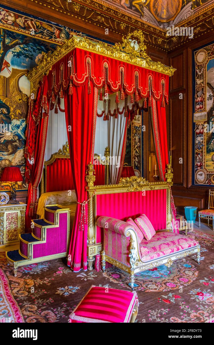 Burghley house interior hi-res stock photography and images - Alamy