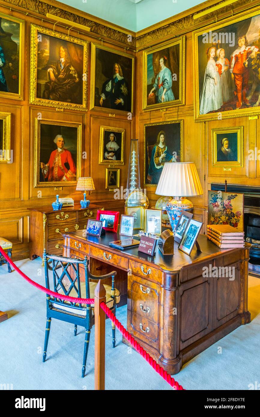 Burghley house interior hi-res stock photography and images - Alamy