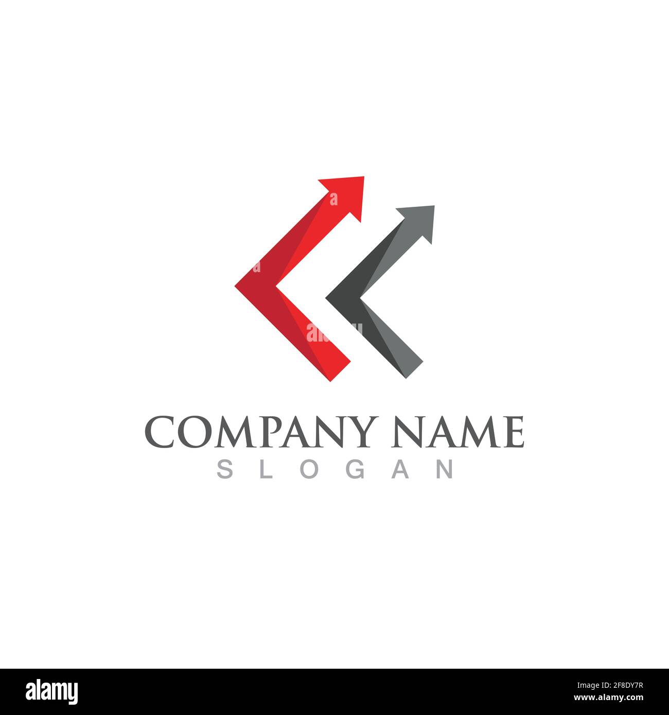 Arrow Faster logo vector illustration icon Logo Template design Stock ...