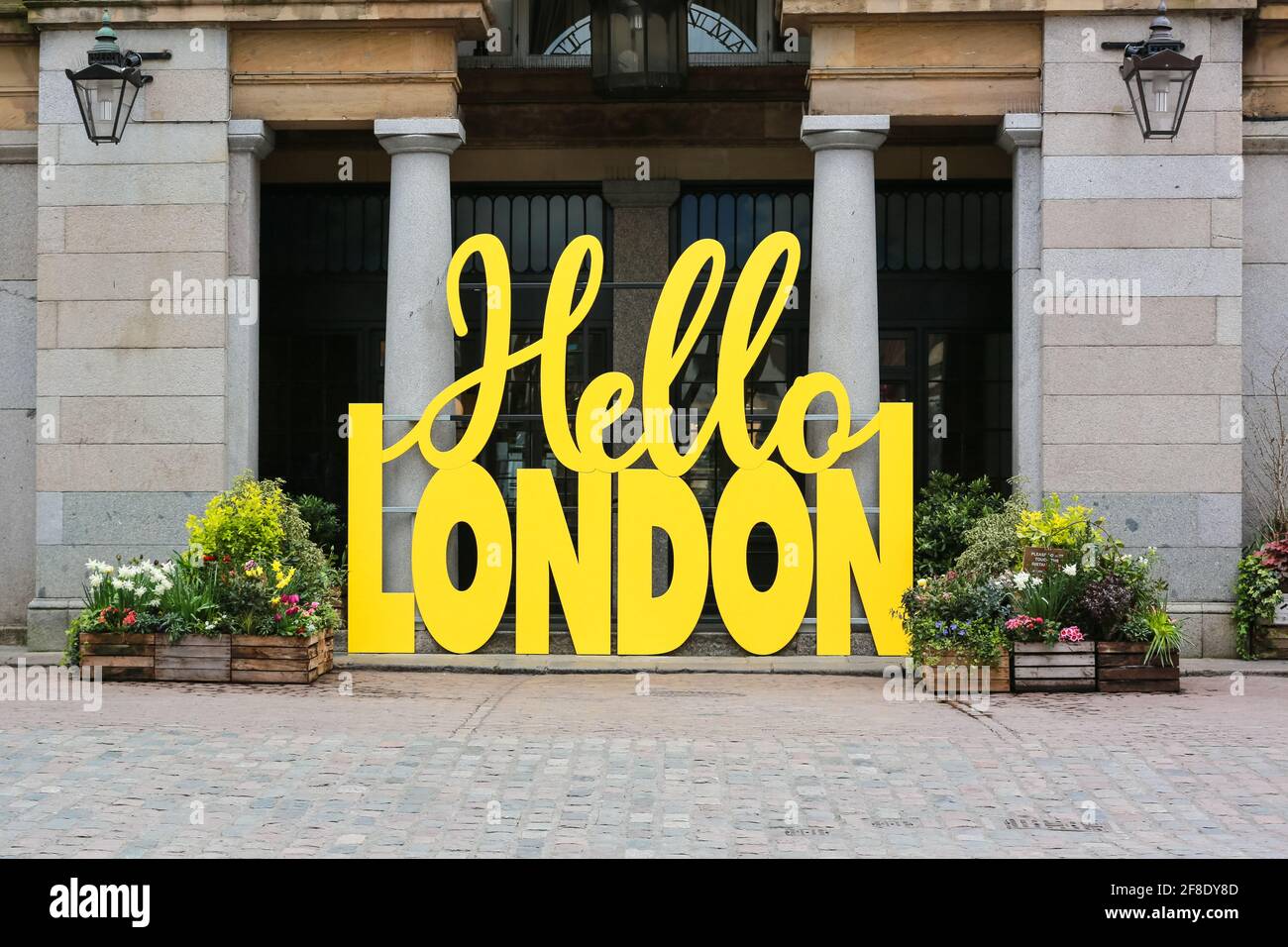 Hello london hi-res stock photography and images - Alamy