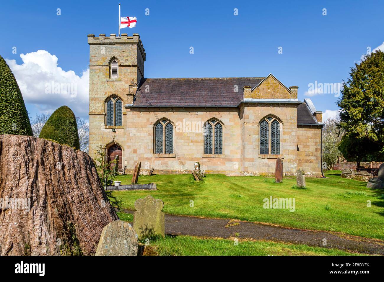 St Michael & All Angels Church in Rushock near Droitwich ...