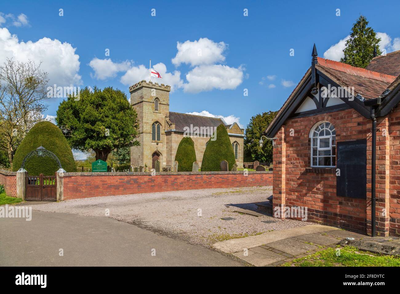 Rushock village hall hi-res stock photography and images - Alamy