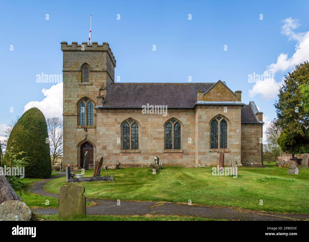 Rushock village hall hi-res stock photography and images - Alamy