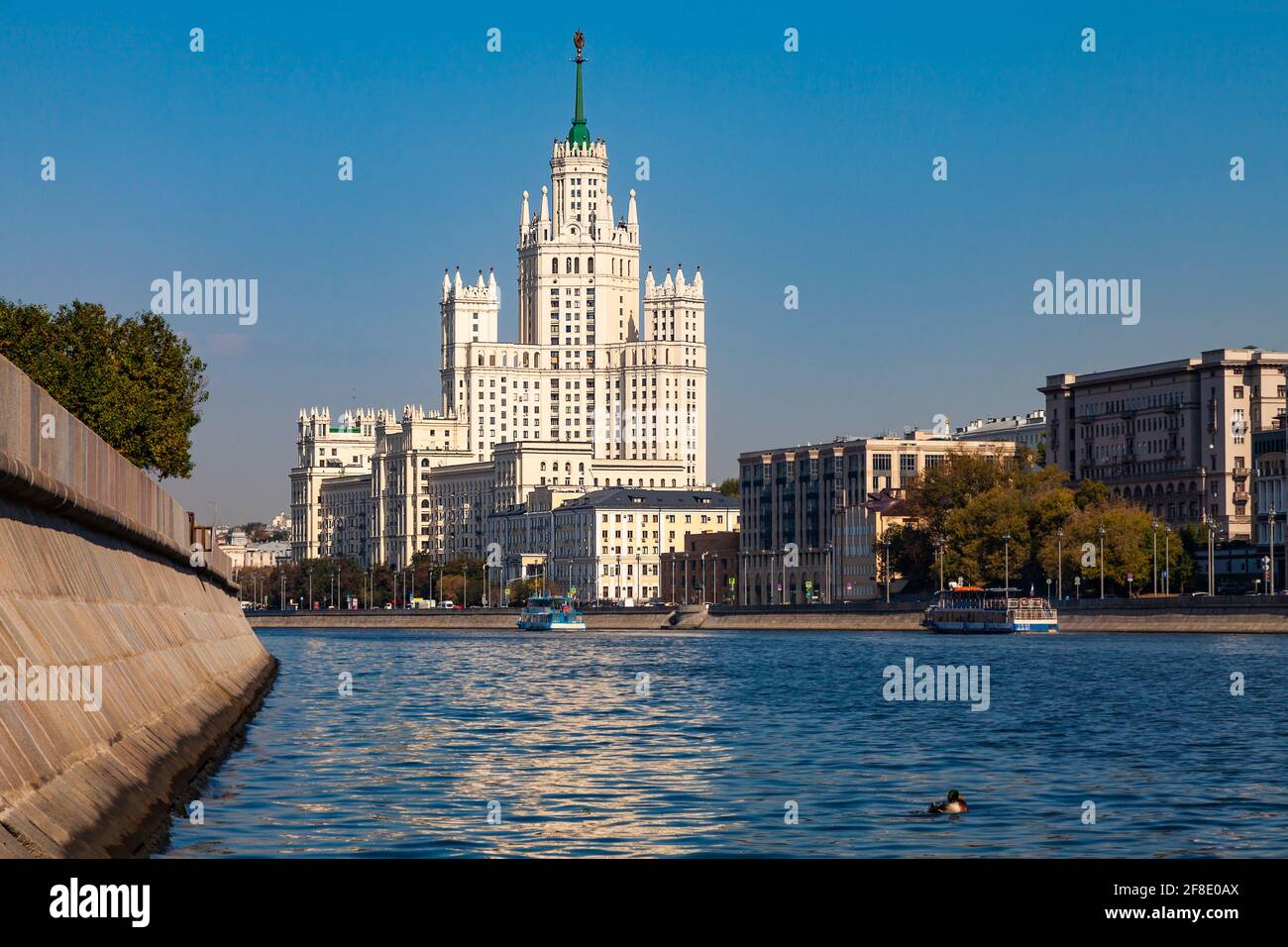 Stalins skyscrapers of moscow hi-res stock photography and images - Alamy