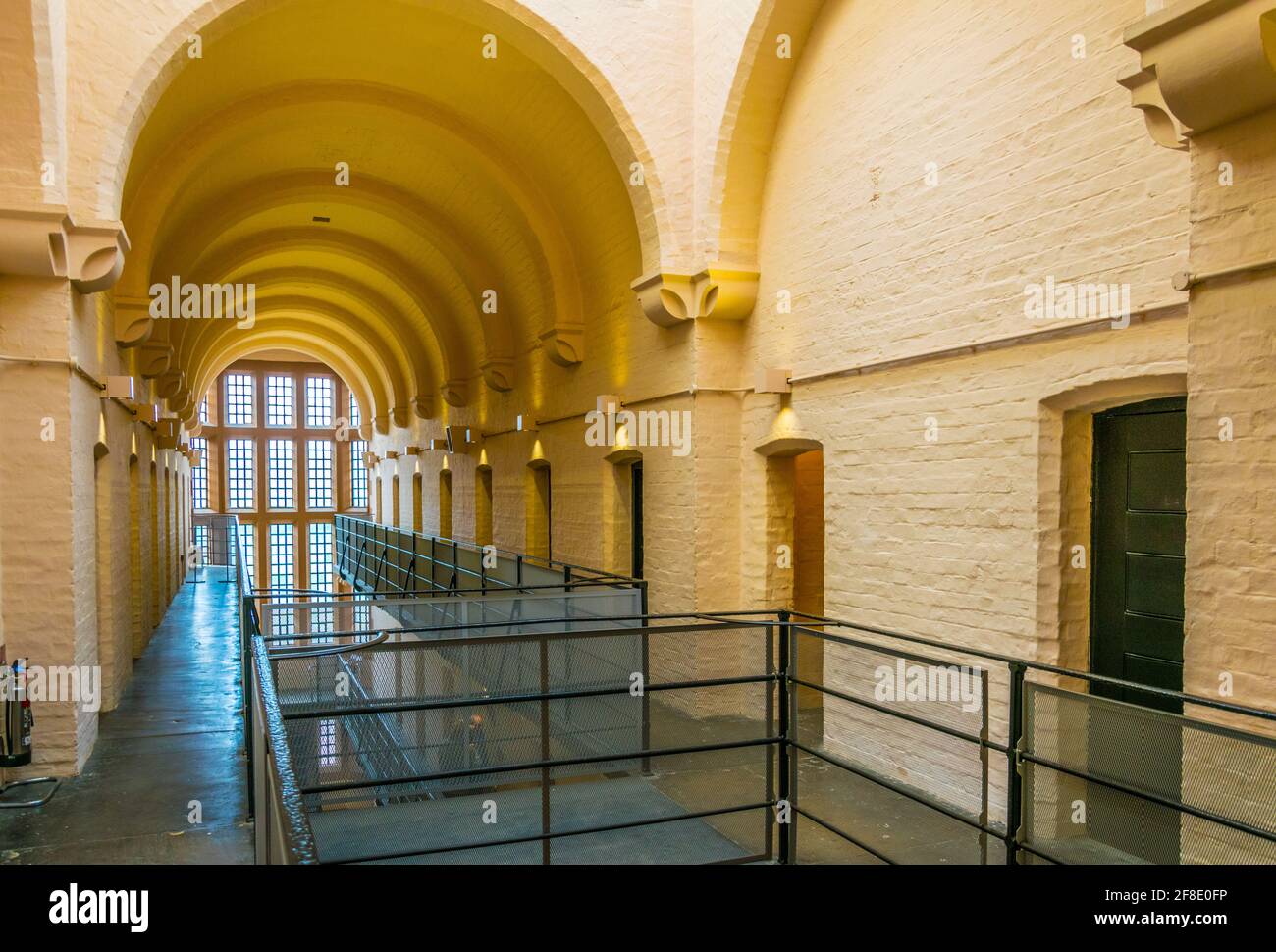 LINCOLN, UNITED KINGDOM, APRIL 10, 2017: Interior of the lincoln castle ...