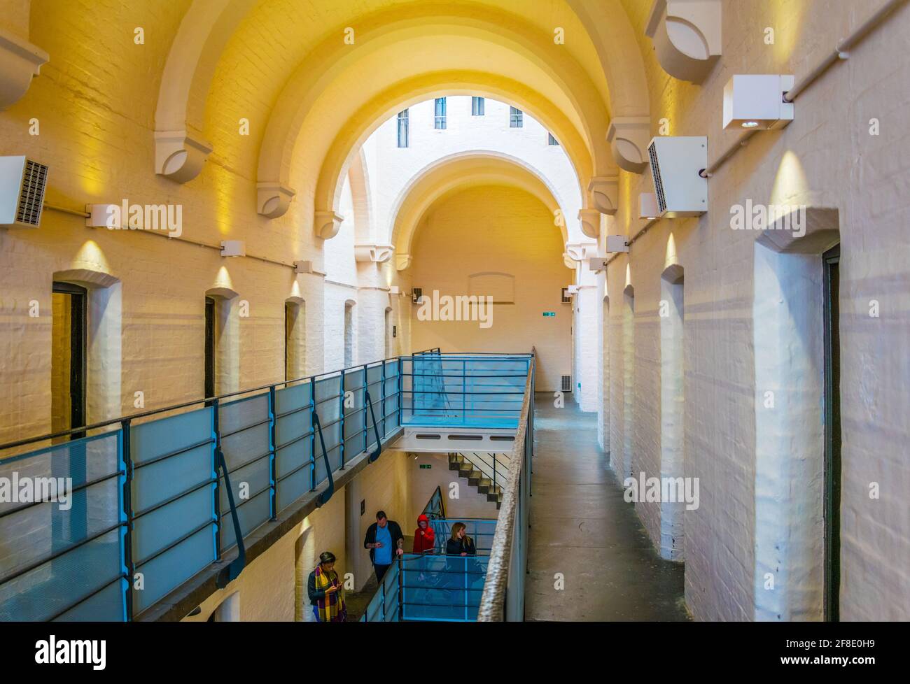 LINCOLN, UNITED KINGDOM, APRIL 10, 2017: Interior of the lincoln castle ...