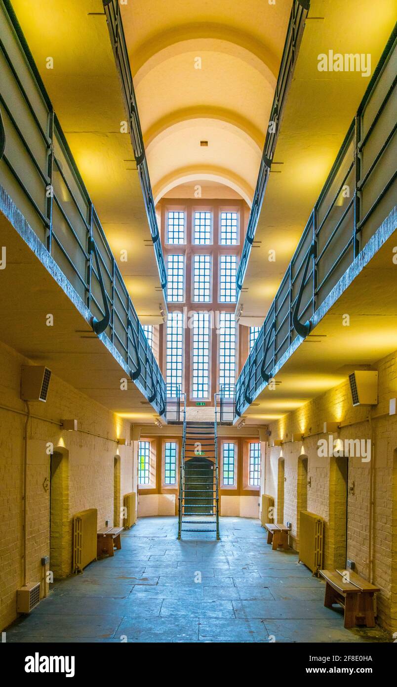 LINCOLN, UNITED KINGDOM, APRIL 10, 2017: Interior of the lincoln castle ...