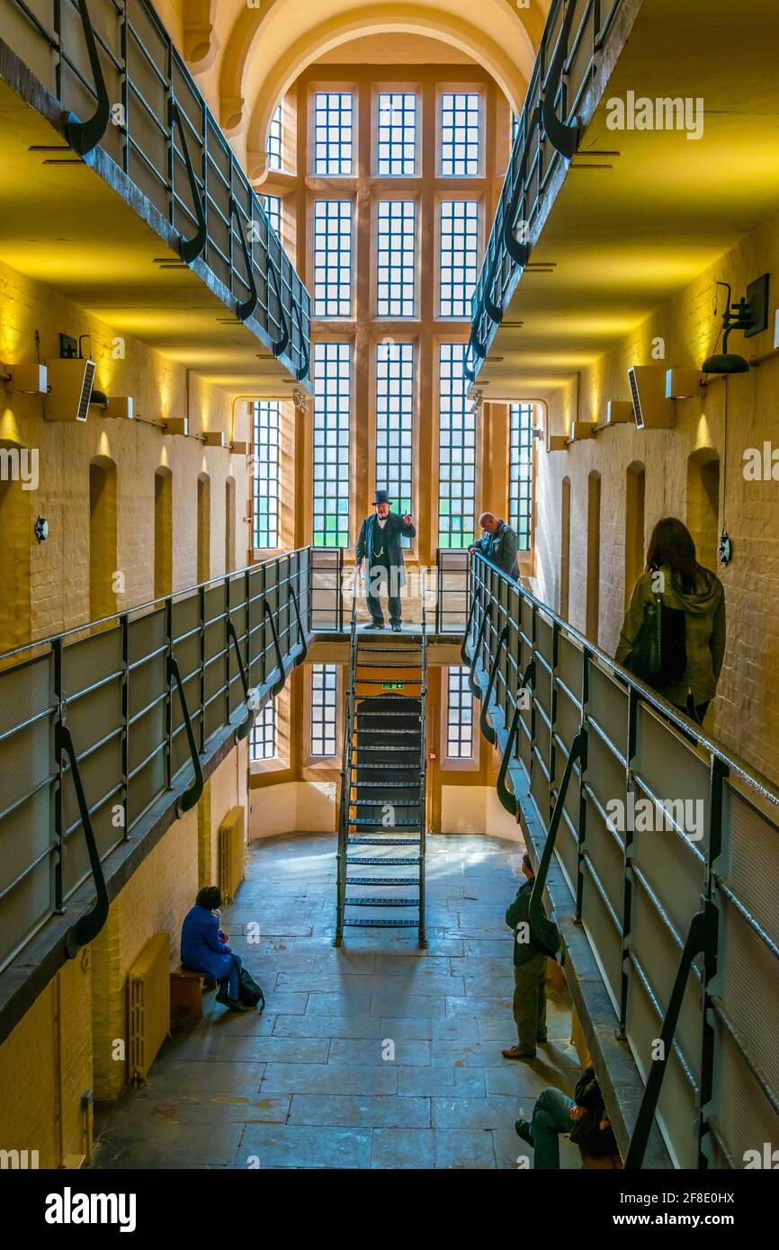 LINCOLN, UNITED KINGDOM, APRIL 10, 2017: Interior of the lincoln castle ...