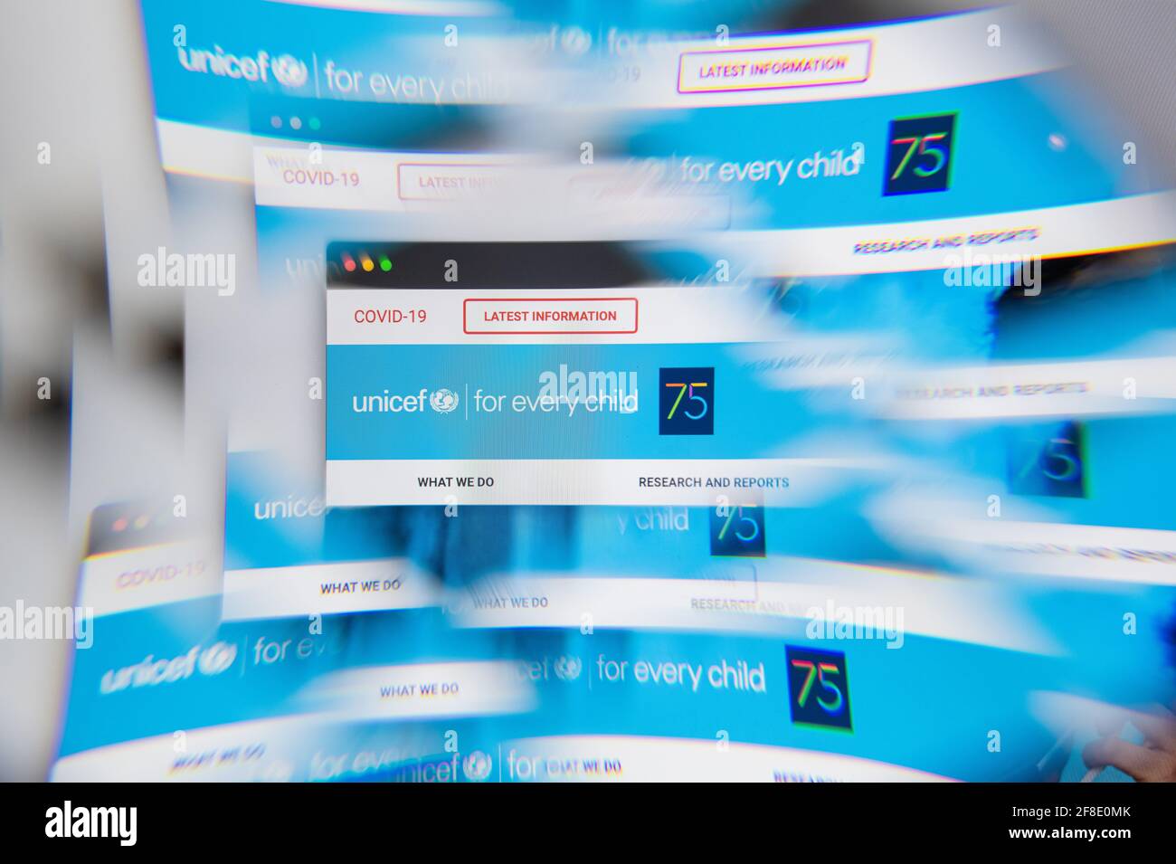 Unicef logo hi-res stock photography and images - Alamy
