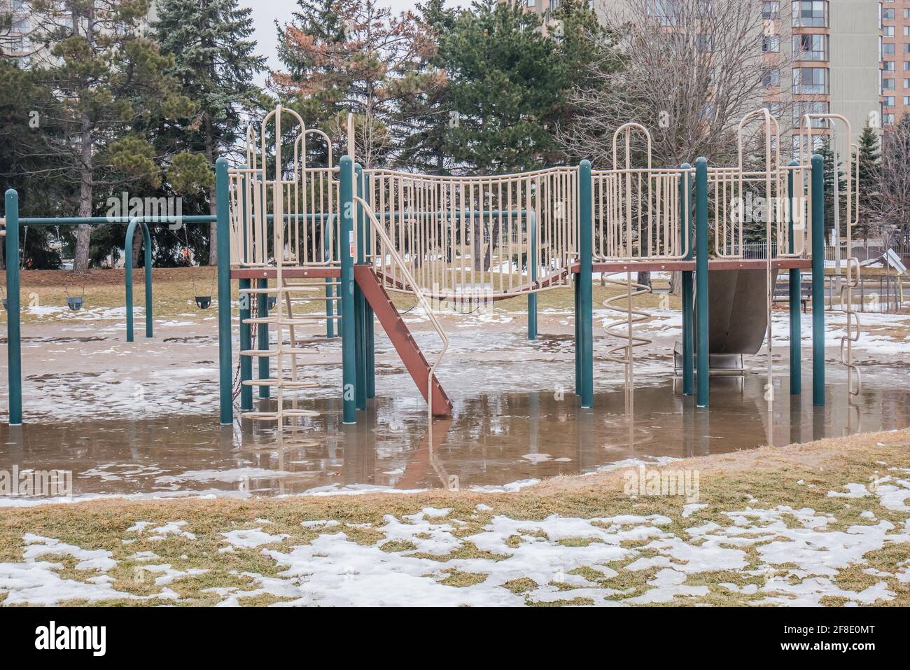 Flooded playground hi-res stock photography and images - Alamy