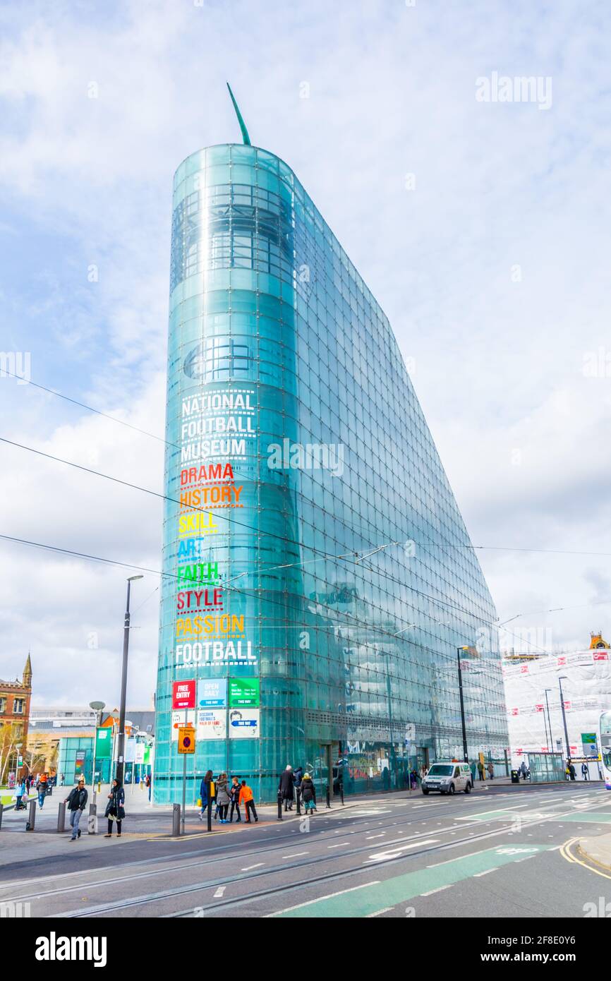 MANCHESTER, UNITED KINGDOM, APRIL 11, 2017: View of the National ...