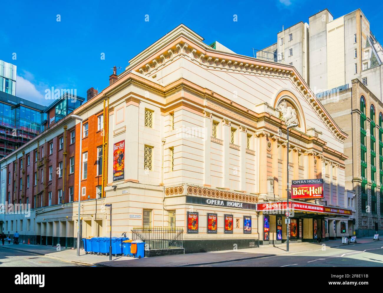 MANCHESTER, UNITED KINGDOM, APRIL 11, 2017: View of the Opera house in ...
