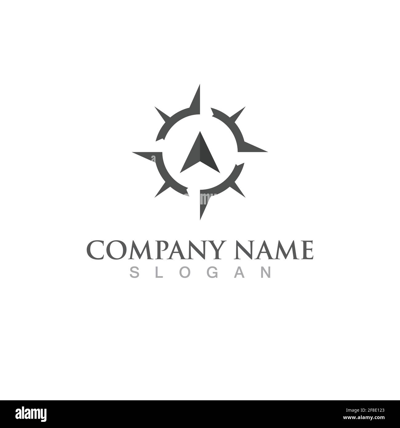 compass logo Vector illustration design Stock Vector Image & Art - Alamy