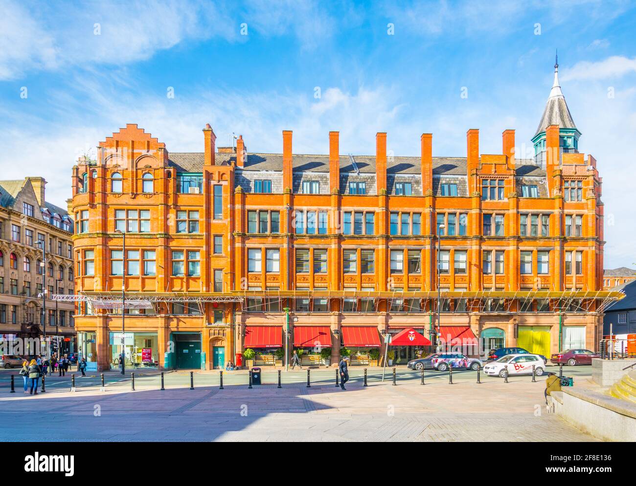 MANCHESTER, UNITED KINGDOM, APRIL 11, 2017: View of the Great northern ...