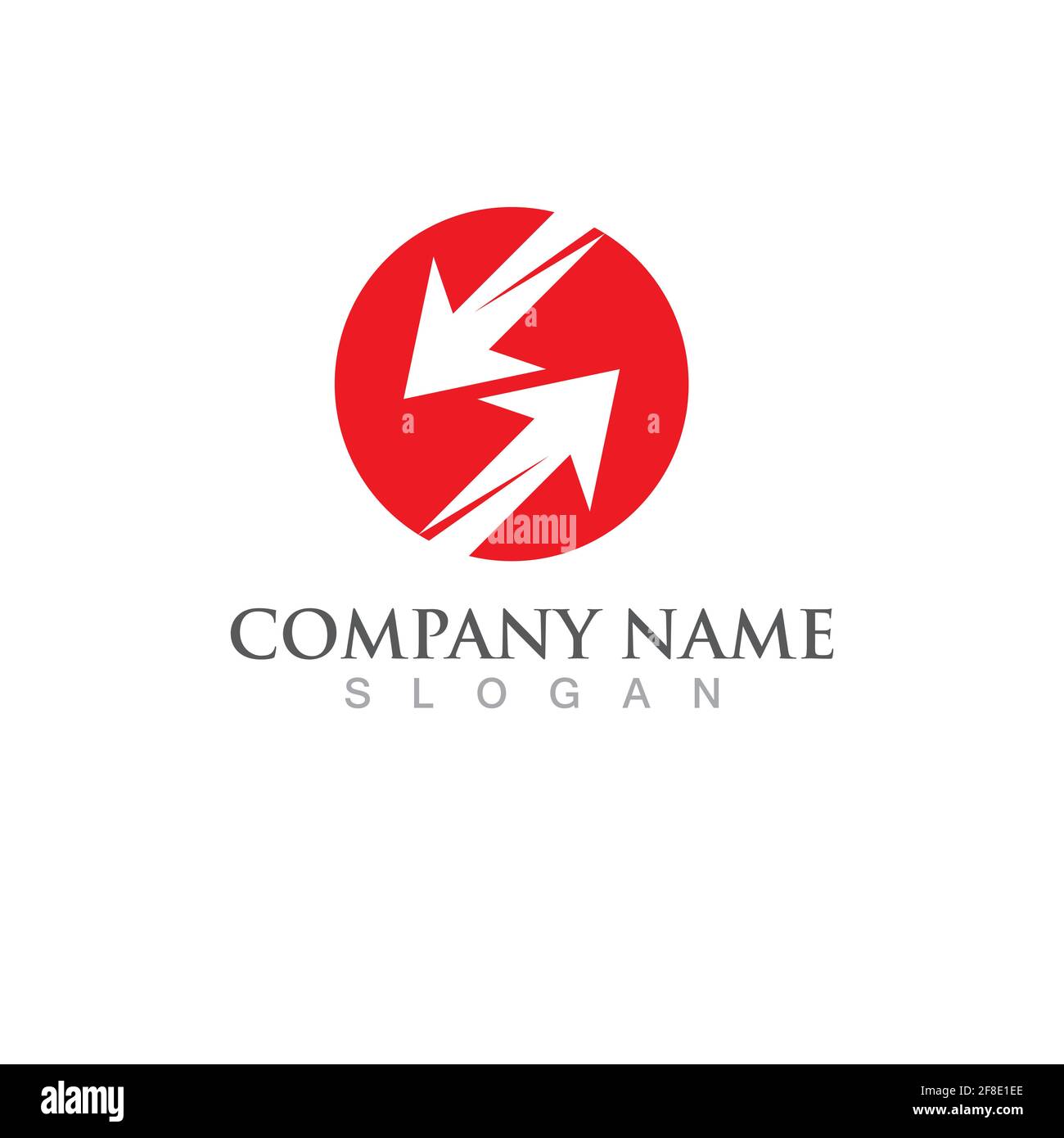 Arrow Faster logo vector illustration icon Logo Template design Stock ...