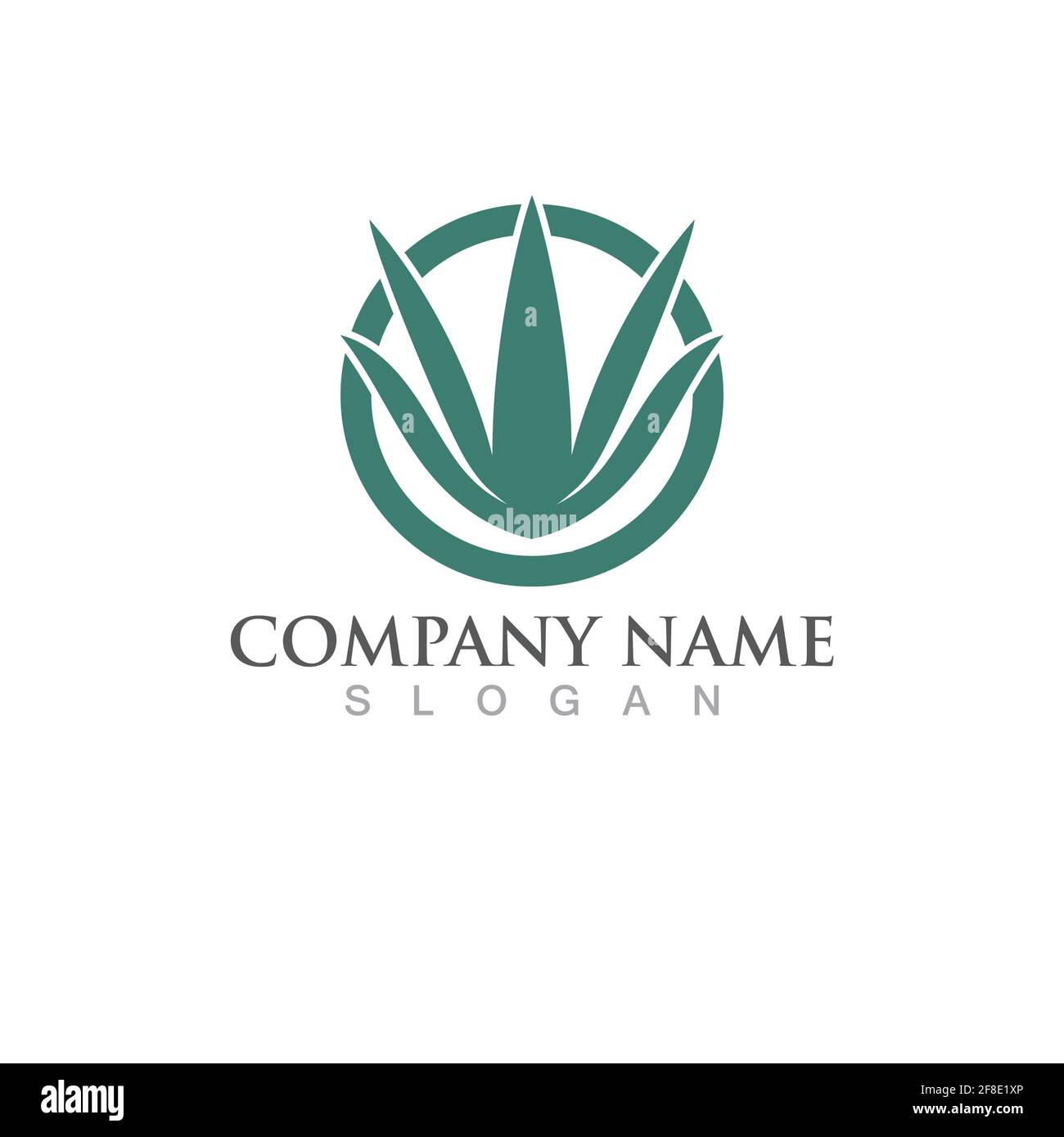 Aloe vera logo and symbol vector Stock Vector Image & Art - Alamy