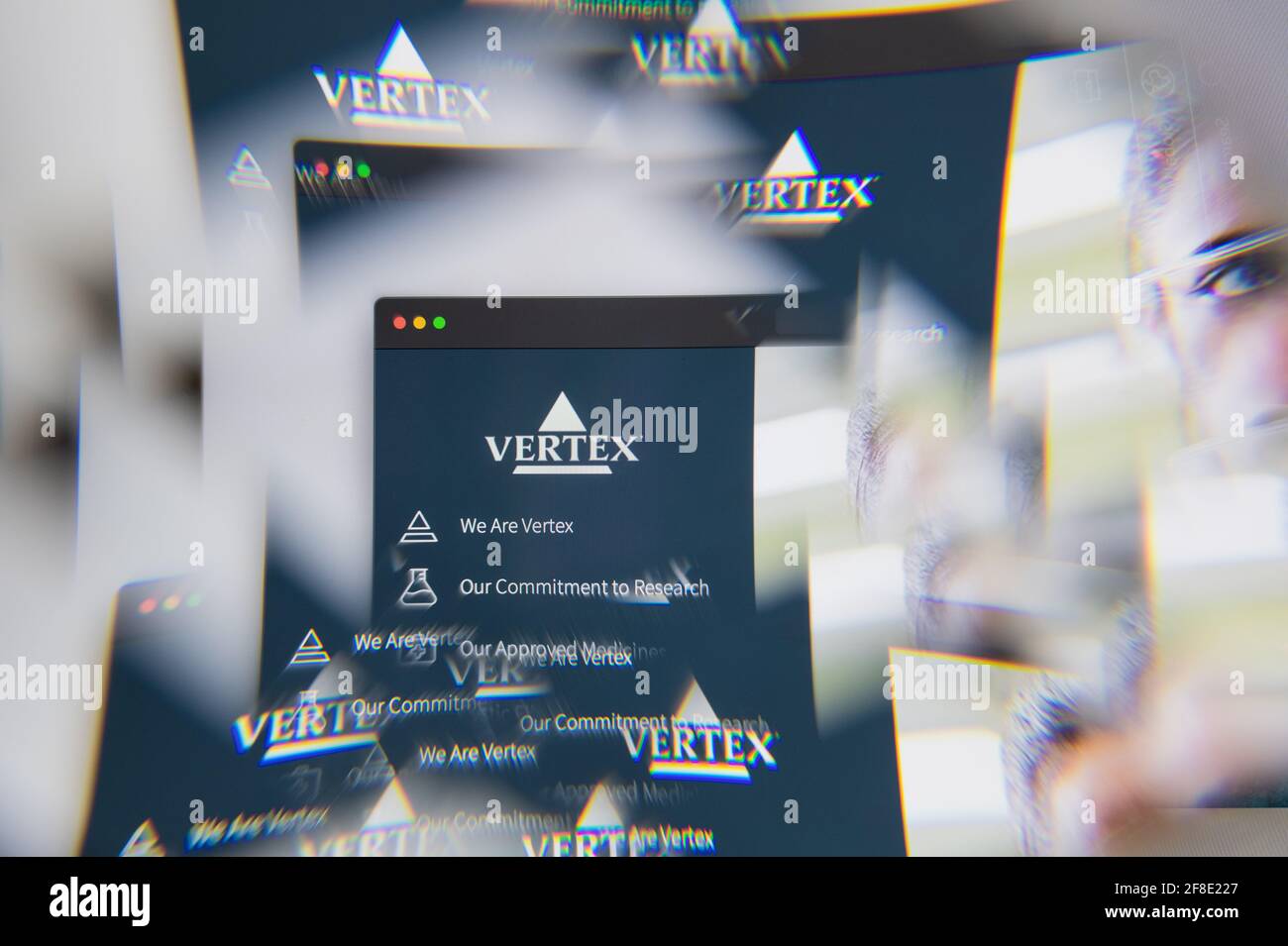 Vertex Pharmaceuticals Logo