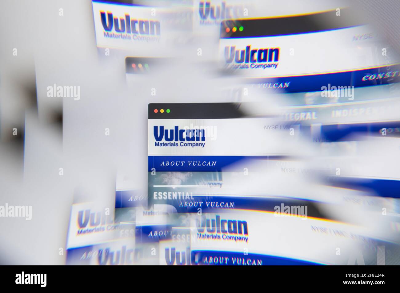 Vulcan materials logo hi-res stock photography and images - Alamy