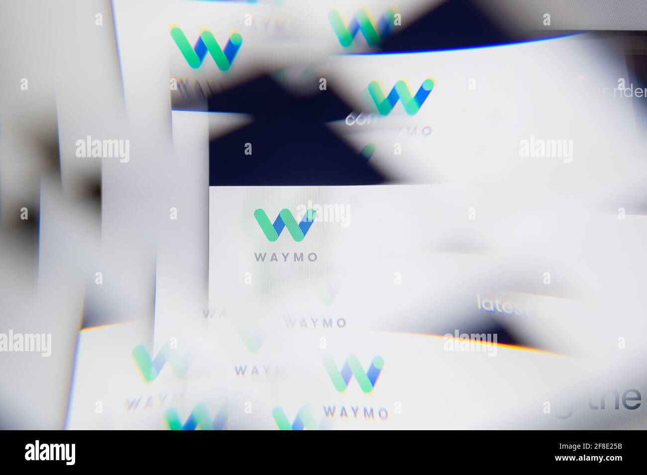 Waymo logo hi-res stock photography and images - Alamy
