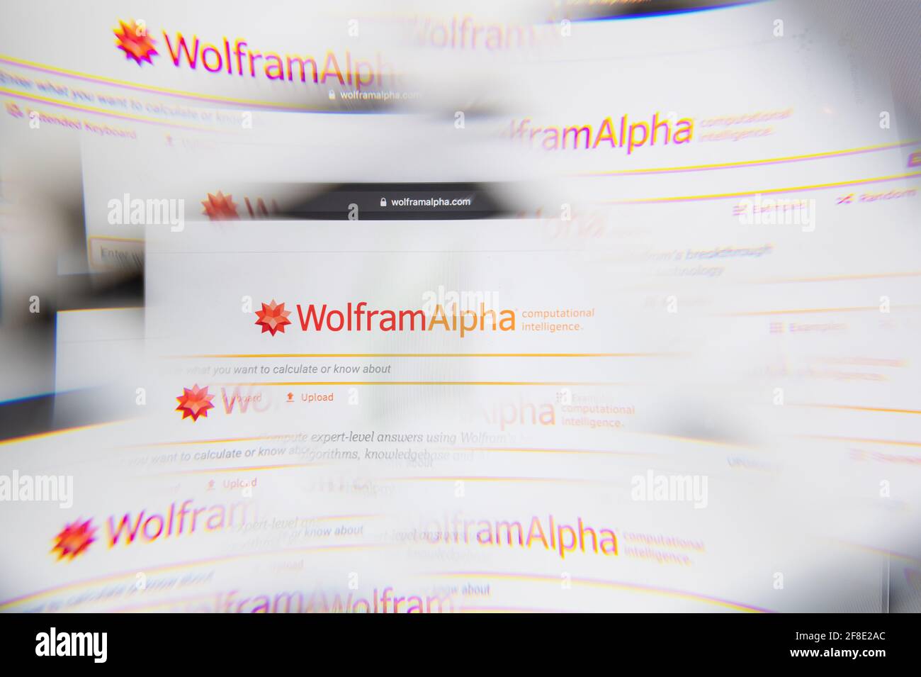 Wolframalpha logo hi-res stock photography and images - Alamy